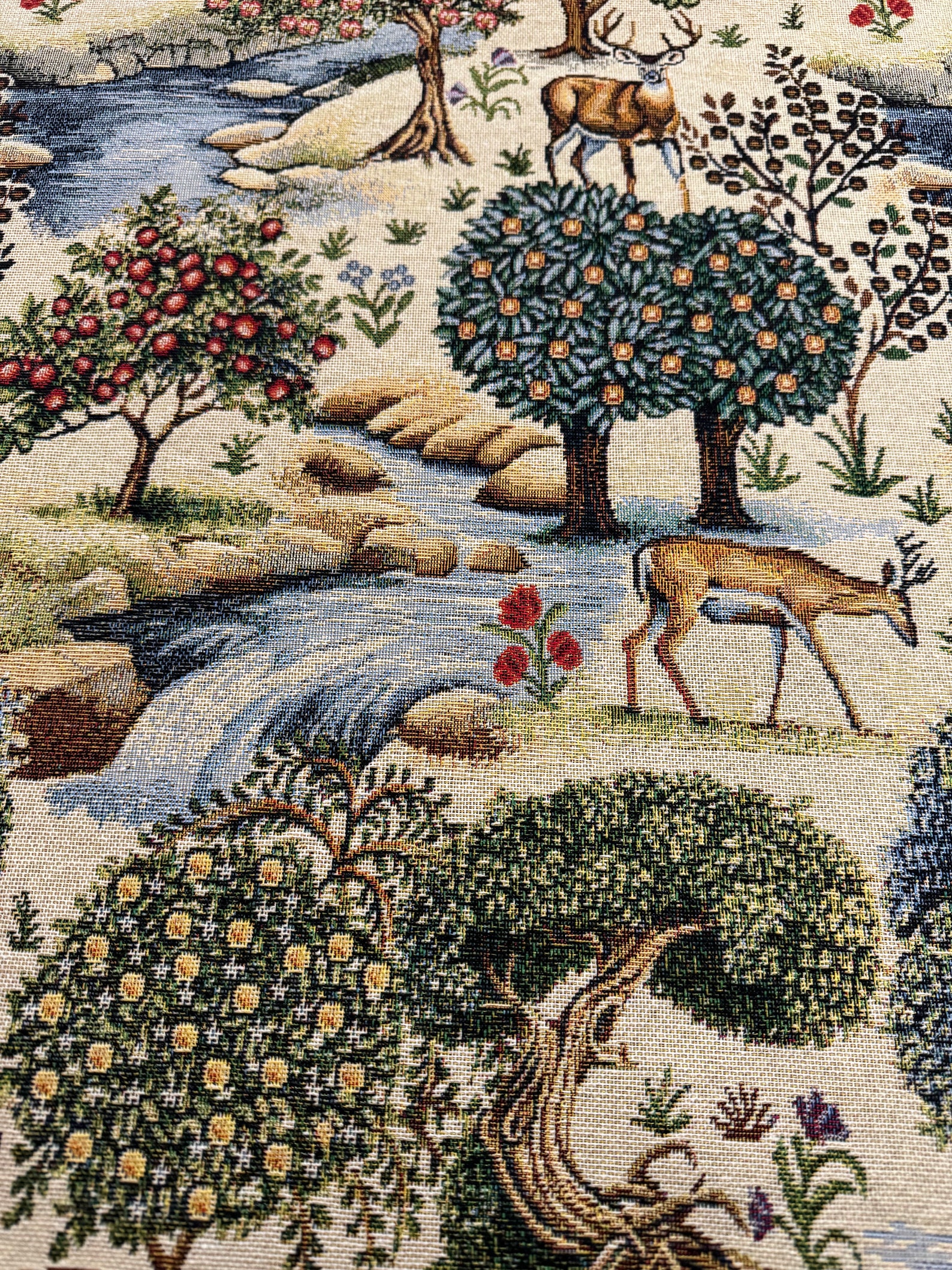Woodland Forest Fabric - Tapestry/gobelin - by the Metre/half Metre - Etsy