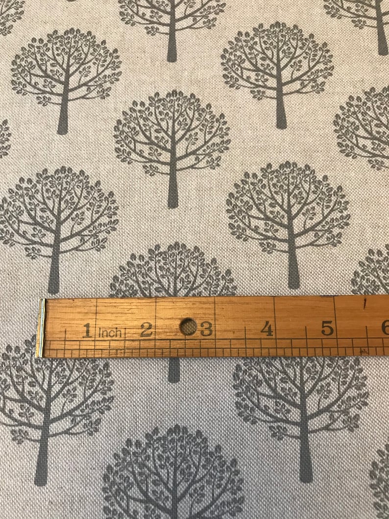 Linen Look Mulberry Tree Fabric - Etsy UK