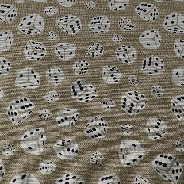 Dice Fabric - Etsy