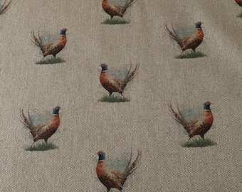 Pheasant Fabric - Etsy