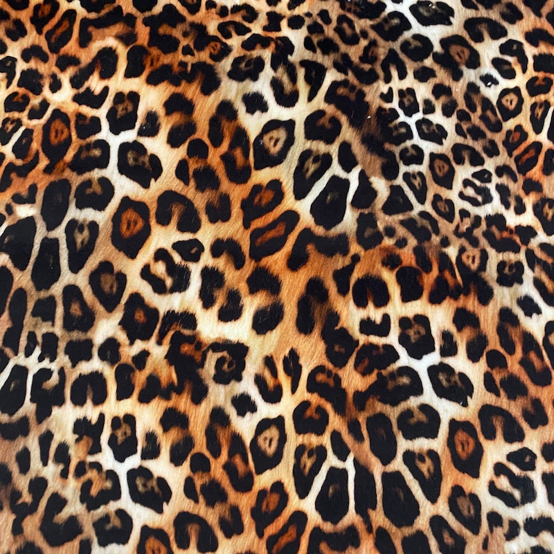 Leopard Print Fabric - Etsy
