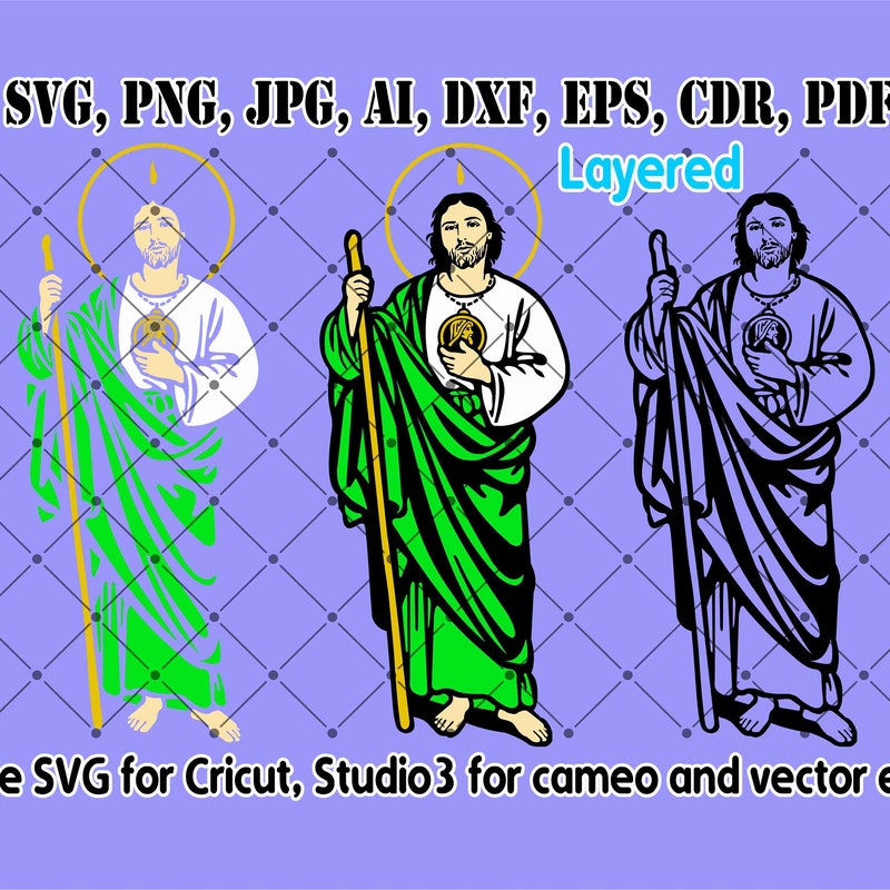 San Judas Vector - Etsy