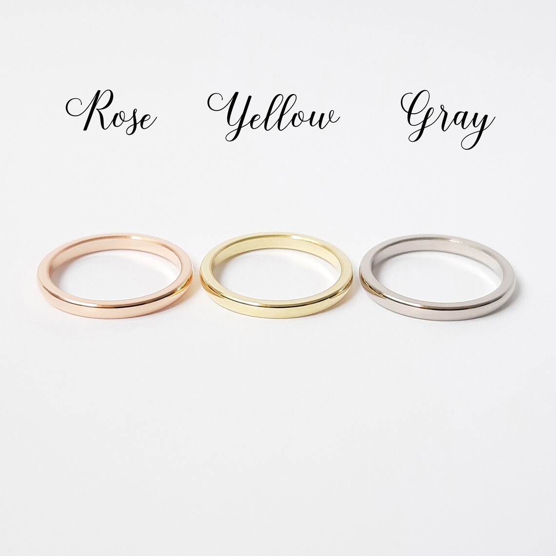 Initial Wedding Band, 4 Mm Wedding Band, Heart Connected Initials, 14K ...