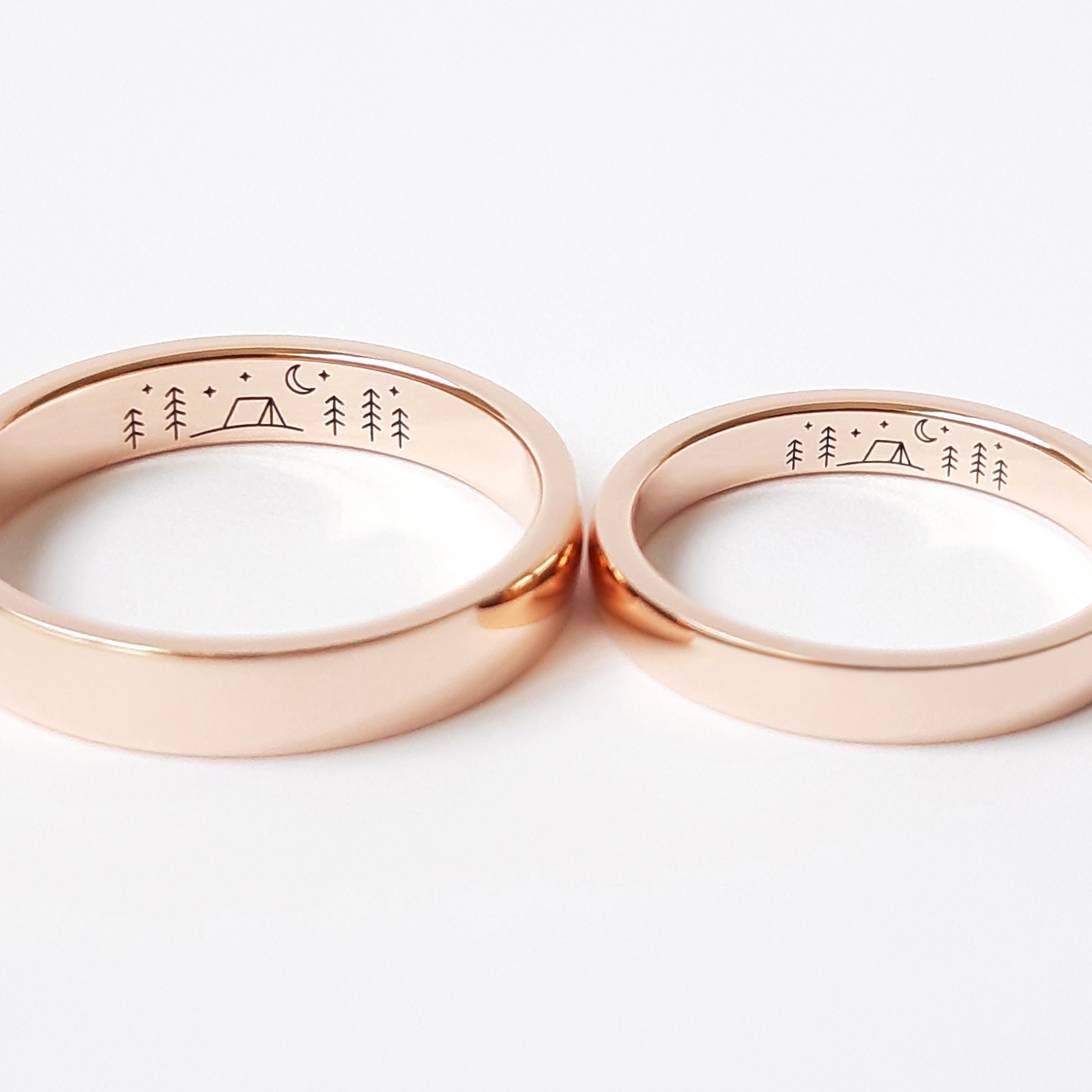 Story Wedding Bands, Tree Wedding Bands, Men's Women's Wedding Bands ...