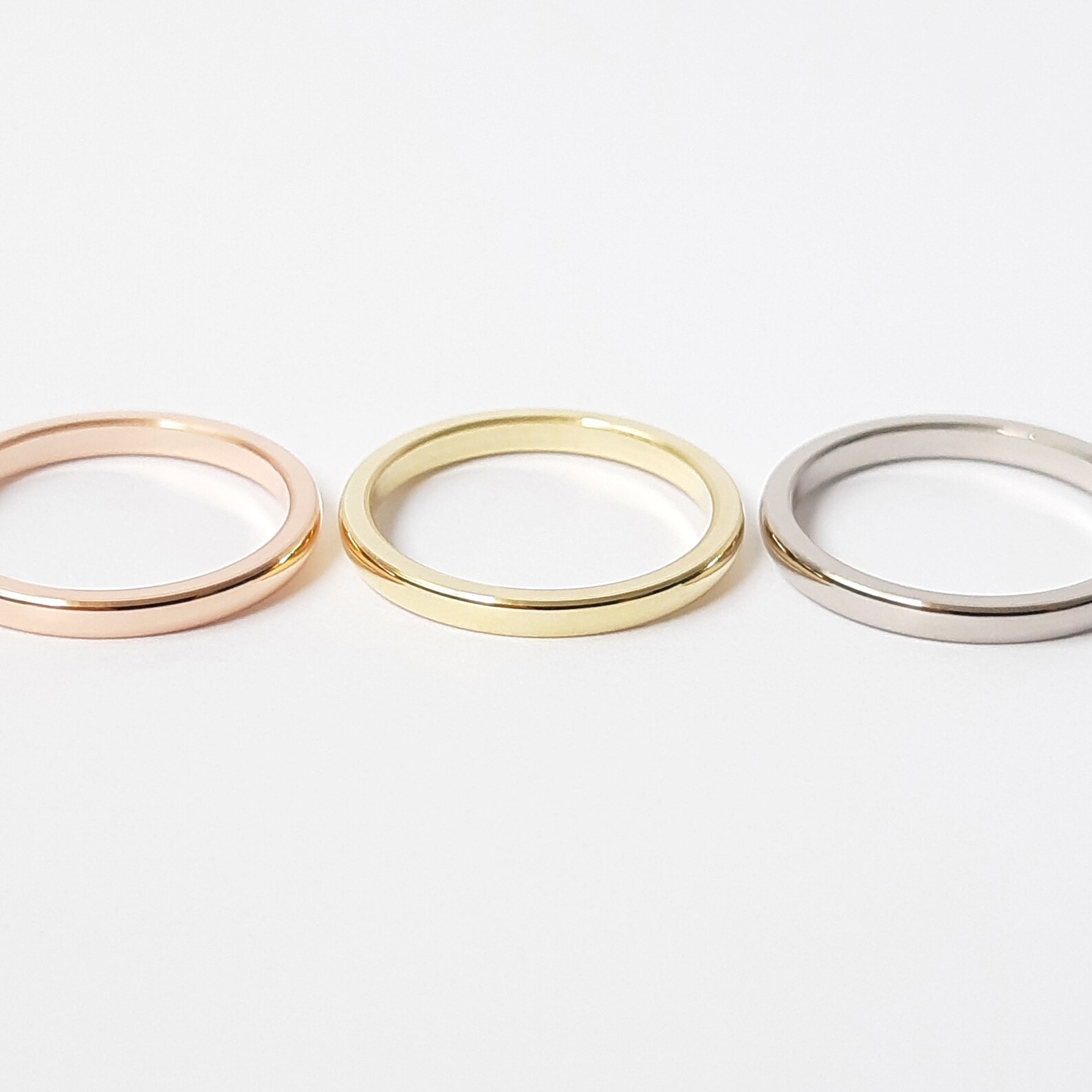 Initial Wedding Band, 4 Mm Wedding Band, Heart Connected Initials, 14K ...