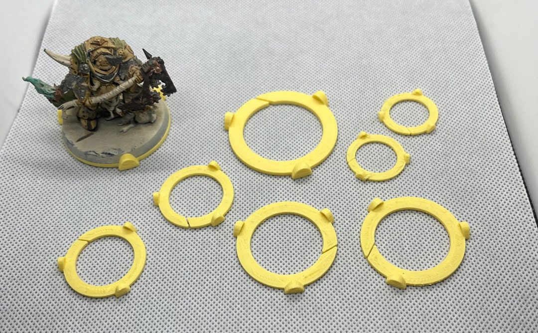 D&D Base Indentifier / Squad Marker Rings - MANY Colors - Lots! 25mm ...