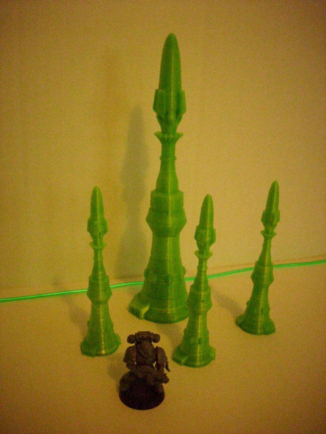 TECH TERRAIN Power Spire Set 4 Total Pieces Txarli Factory Terrain ...