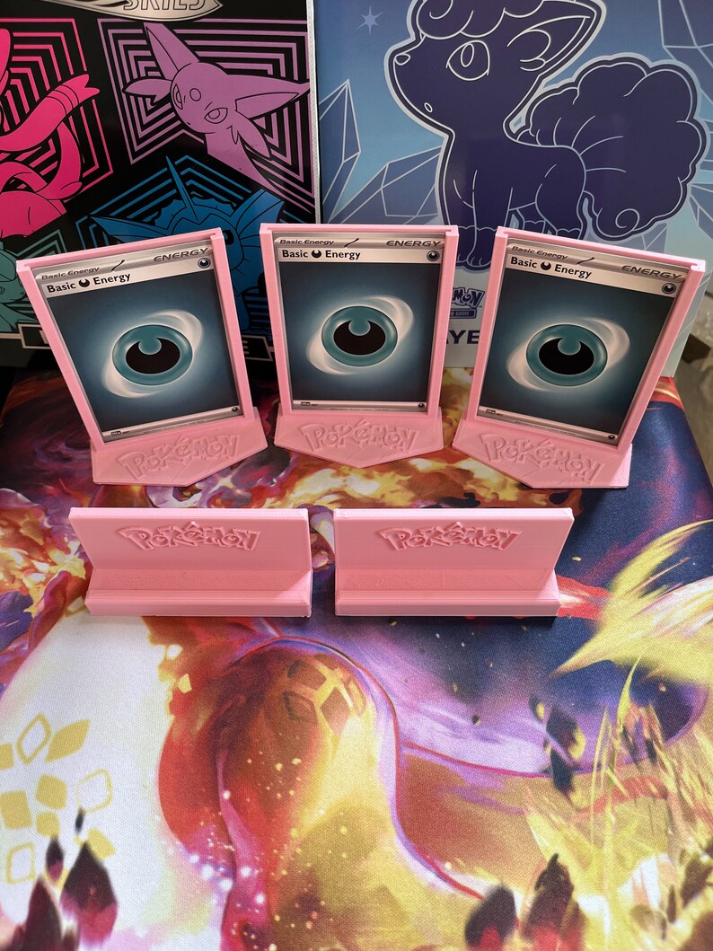 Pokemon TCG Booster Pack Display Stands / Holders BUNDLES - [5] Pcs ...