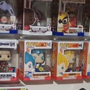 Funko Pop Floating Display Stand Holder "a". WITH Logos! Custom - Many ...