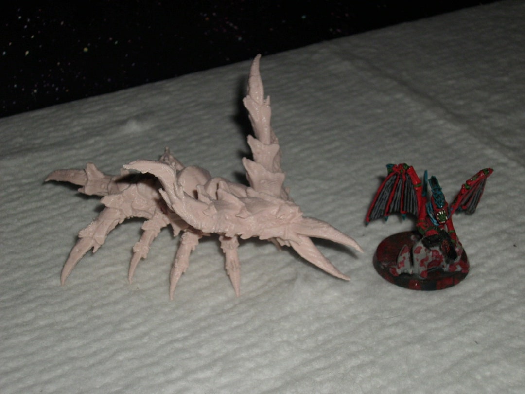 BIO TERRAIN Hive Arachnid Crawler Alien Terrain 28mm Pathfinder ...