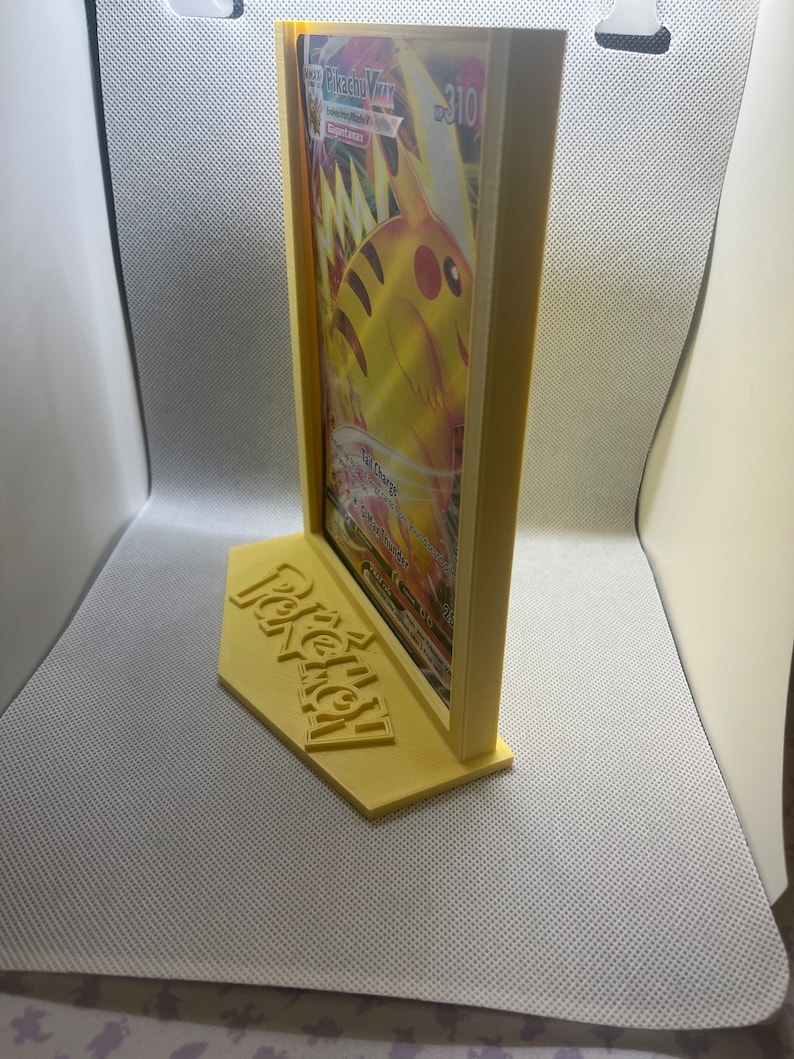 Pokemon OVERSIZE PROMO CARD Display Stands / Holders Free Standing ...