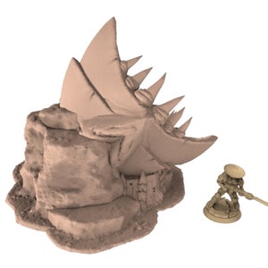 ALIEN STYLE - Split Grabber Barrier / Trap - 28mm Terrain Scenery ...