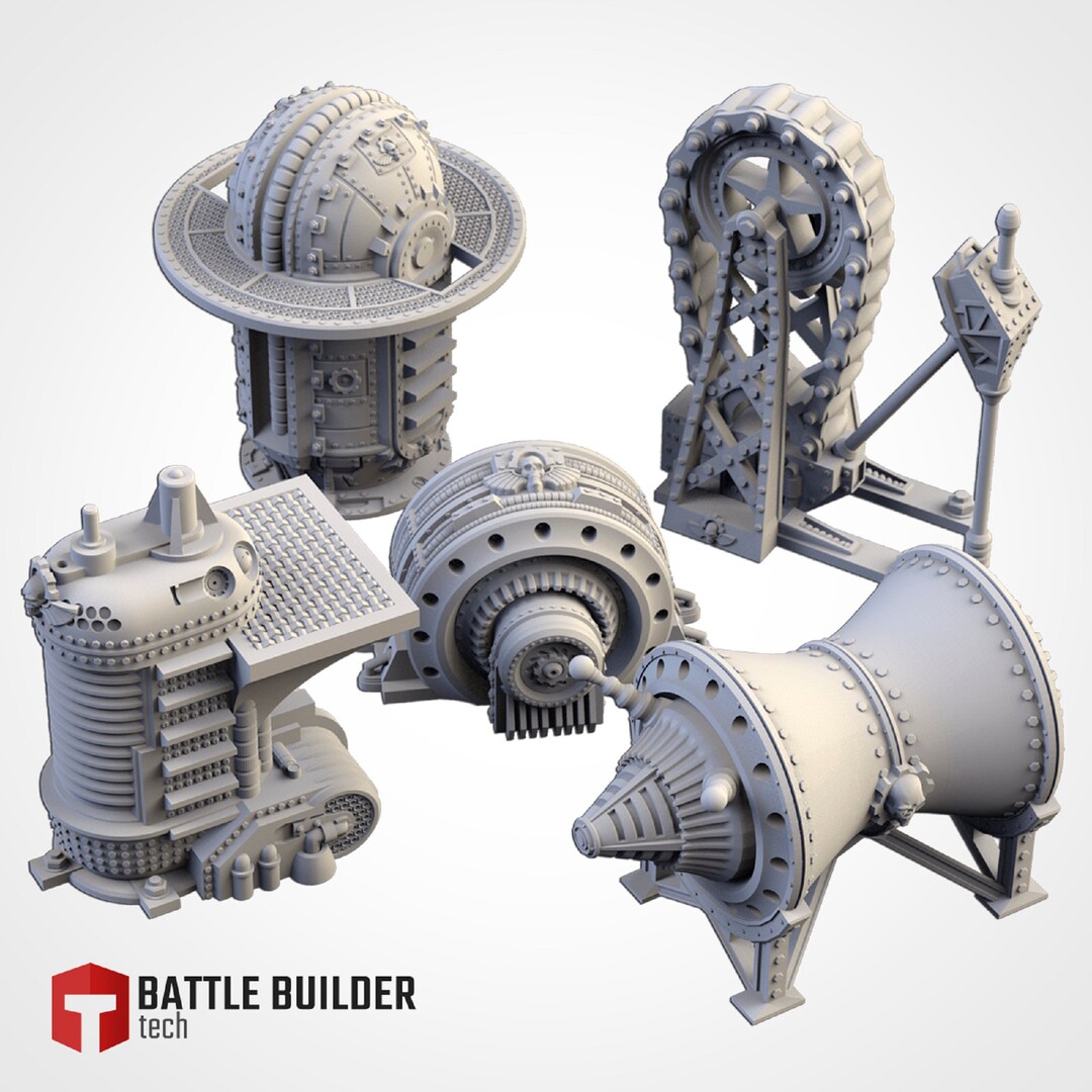 SECTOR MECHANICUS IMPERIAL - Individual Pieces or Full (5) Pcs Set ...