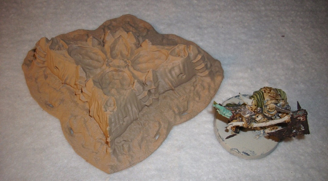 ALIEN Terrain - LARGE Hive Army Queen Nest FALLOUT Post Apocolyptic Set ...