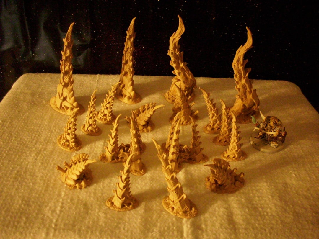 ALIEN Hive Army Capillary Spore Stack Forest Set - (18) Pieces! Full ...