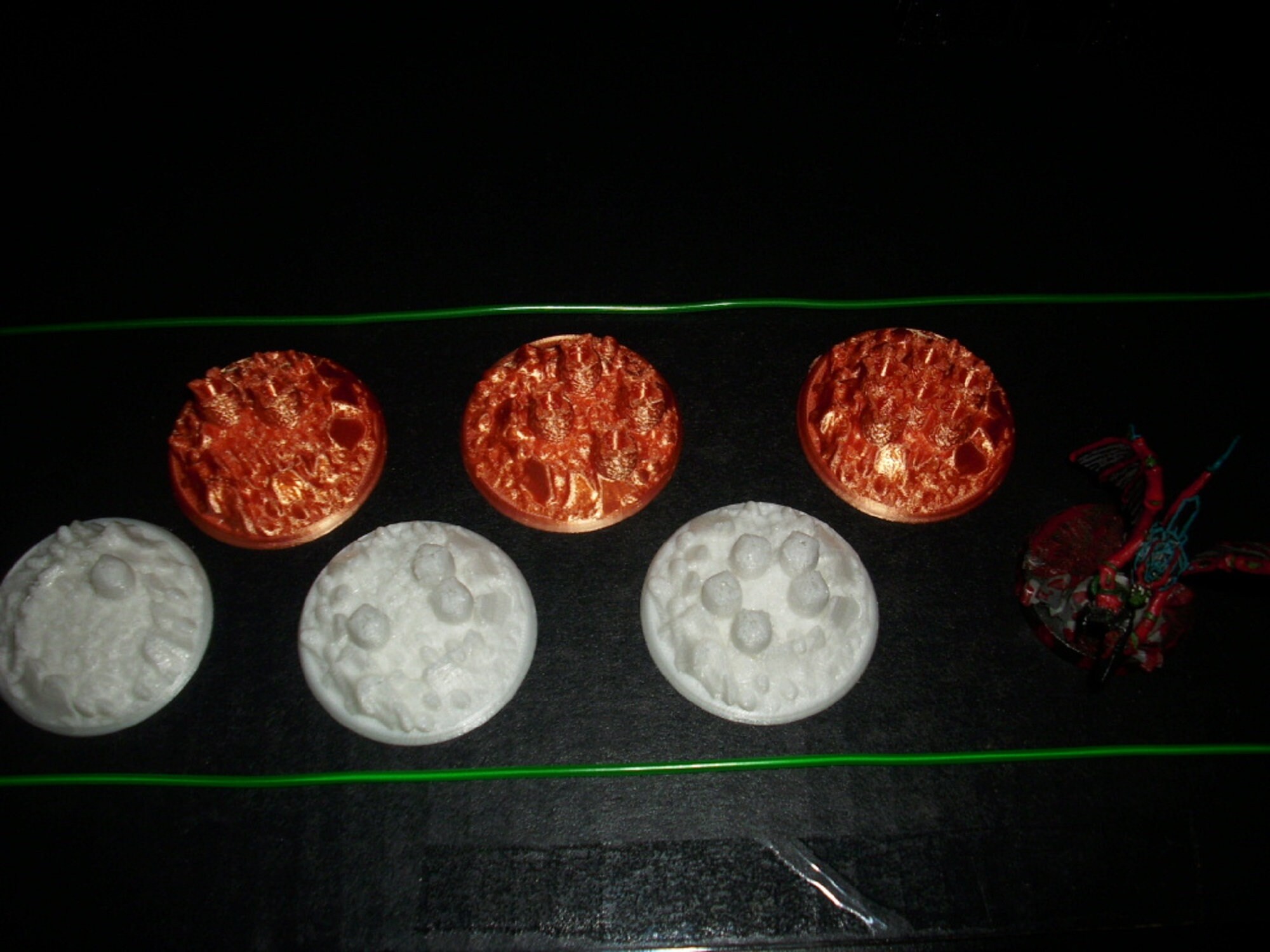 Tyranid Alien Egg Objective Markers 1-6 Split Color Option - Etsy