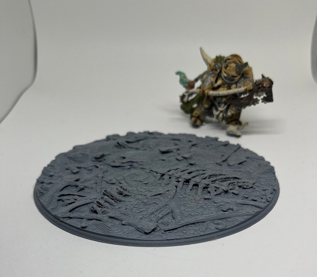 Miniature Bases - Hell's Dungeon 120mm X 92mm Oval - FALLOUT Post Apoc ...