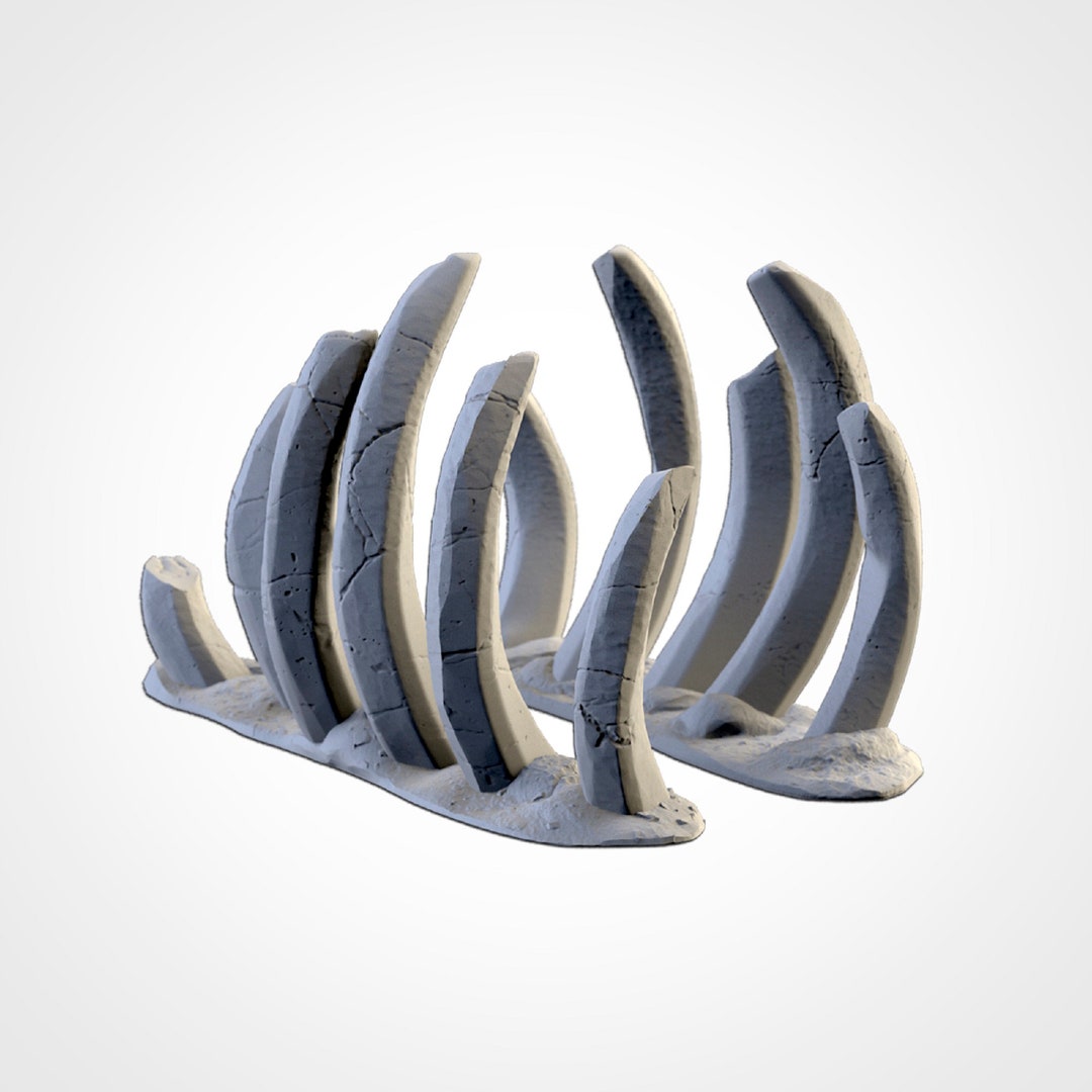 BONEY Terrain - Bone Corridor / Pathway FALLOUT Post Apocolyptic Set ...