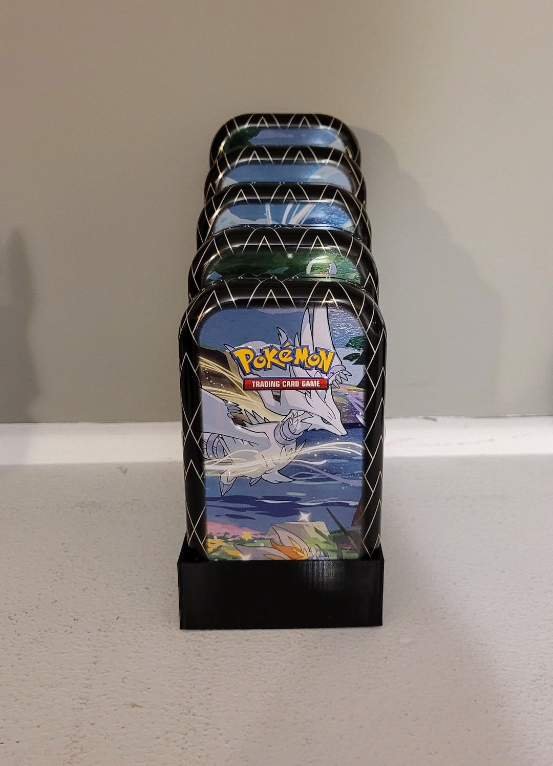 Pokemon Mini Tin Display Stand [5] Position - STRAIGHT 3D Print MANY ...