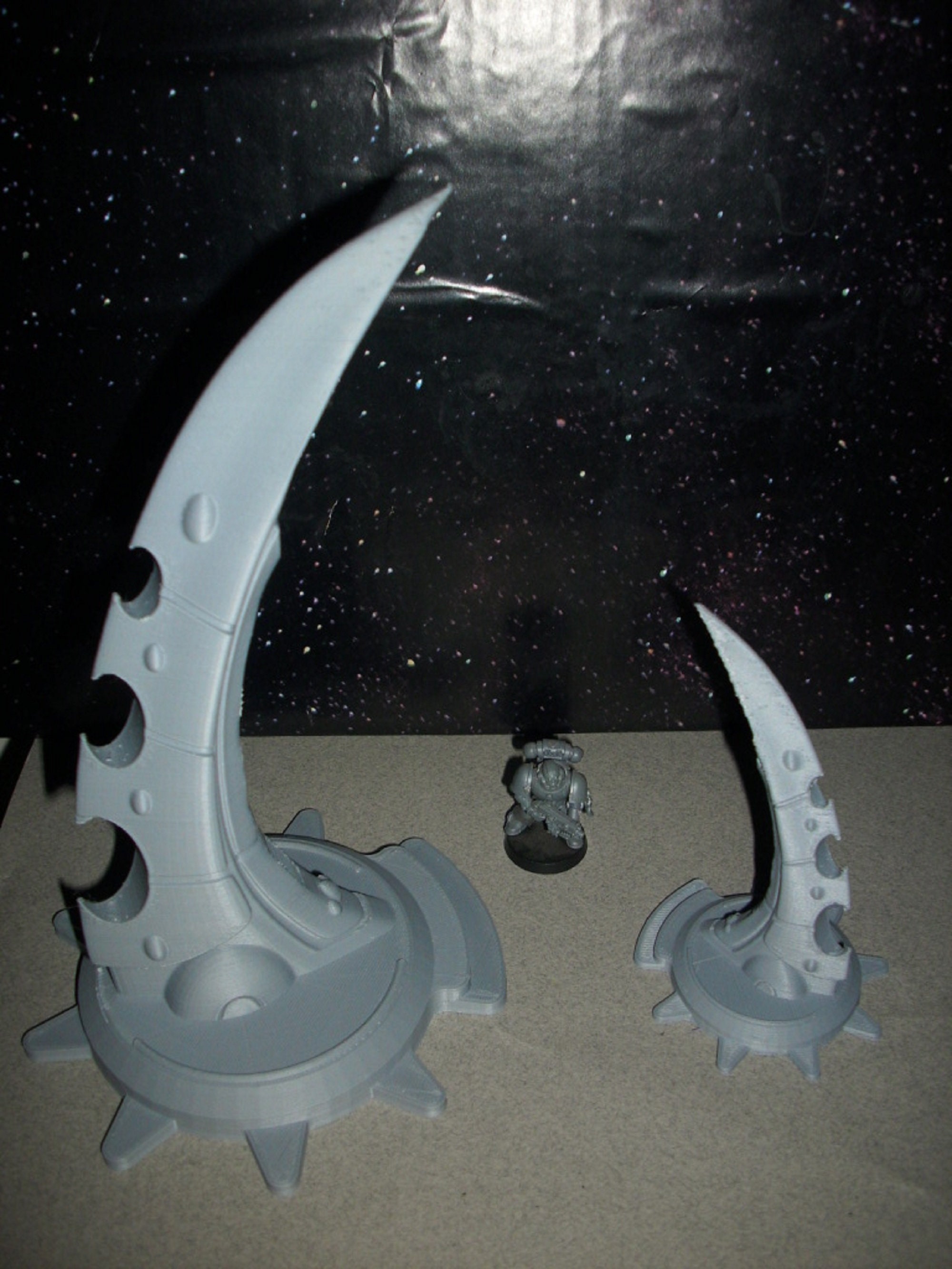 Eldar Webway Webgate with Custom Base Support Terrain | Etsy