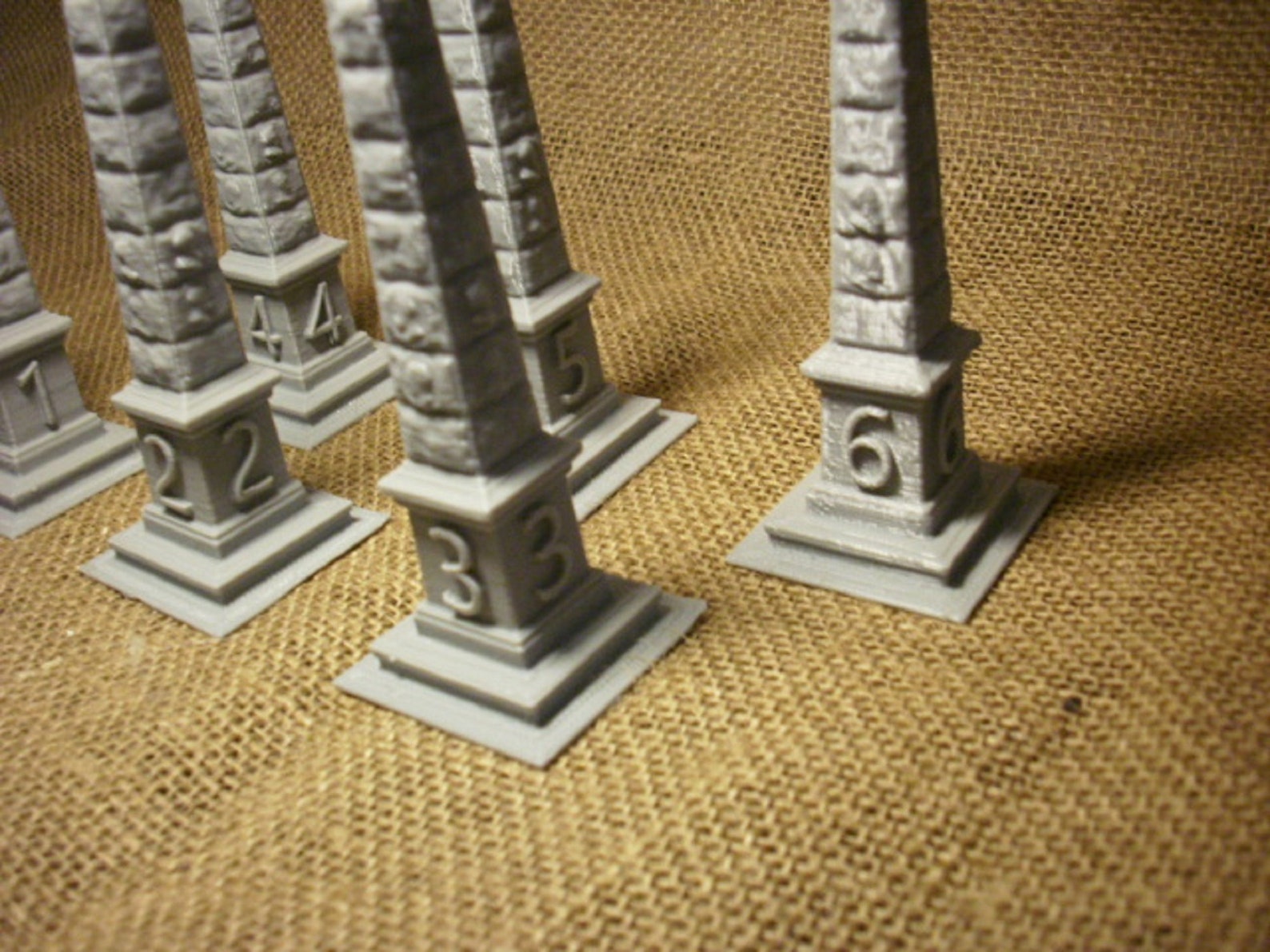 Obelisk Objective Markers 100mm Tall 40k Legion Terrain | Etsy