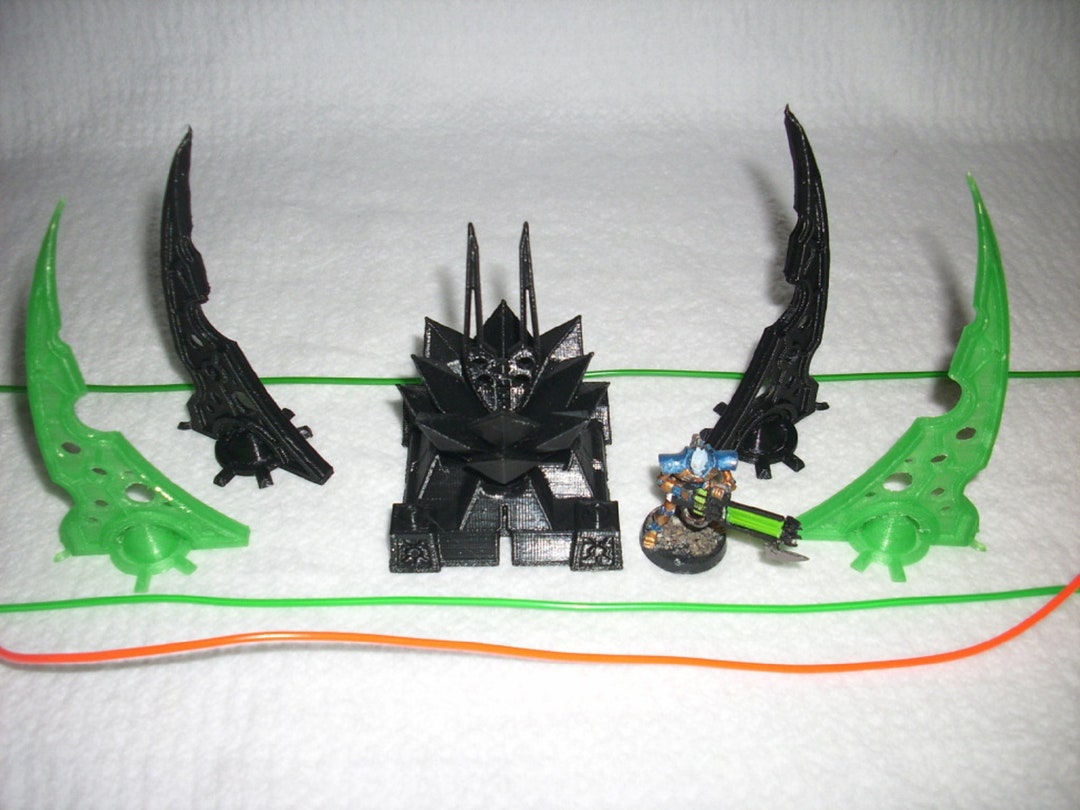5 Pc. NECRONTYR Warp Generator / Webway Gate Master Set WH40 28mm ...