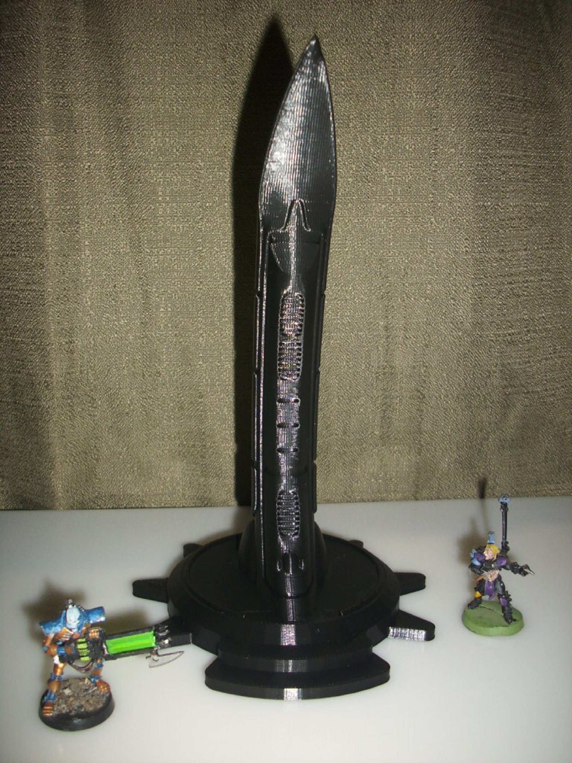 Eldar Webway Webgate with Custom Base Support Terrain | Etsy