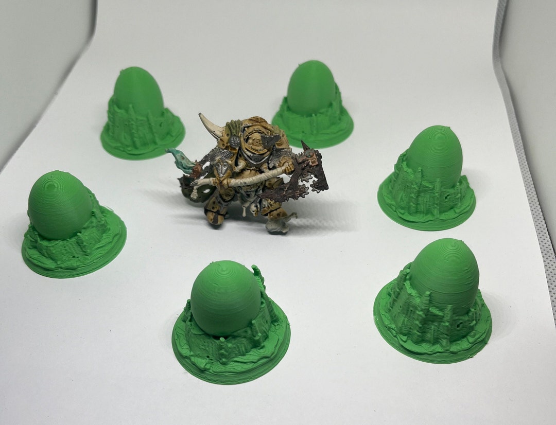 ALIEN Terrain - (6) Pc. Alien Egg Orb Objective Marker Set - FALLOUT ...