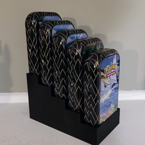 Pokemon Mini Tin Display Stand [5] Position - STRAIGHT 3D Print MANY ...