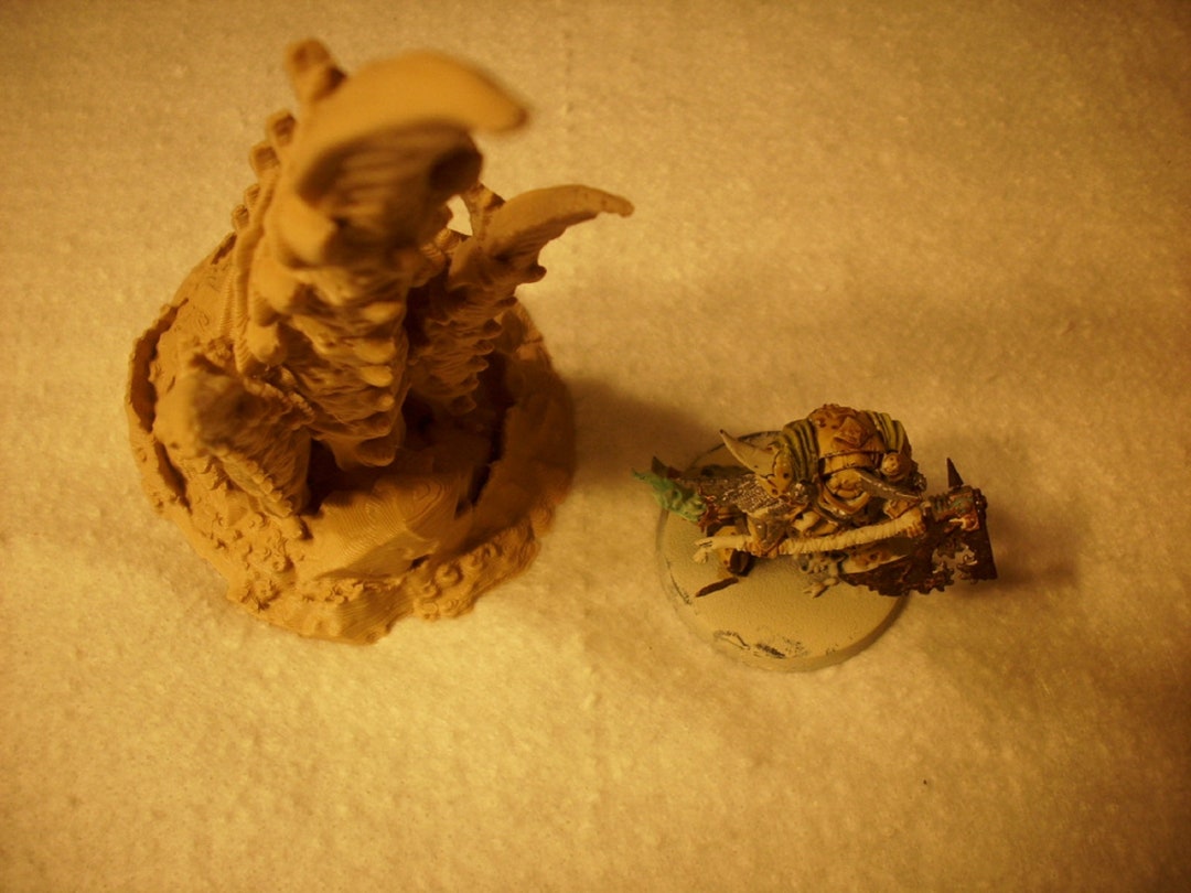 X-large TYRANID Triple Death Spire Terrain Scenery Set 28mm Warhammer ...