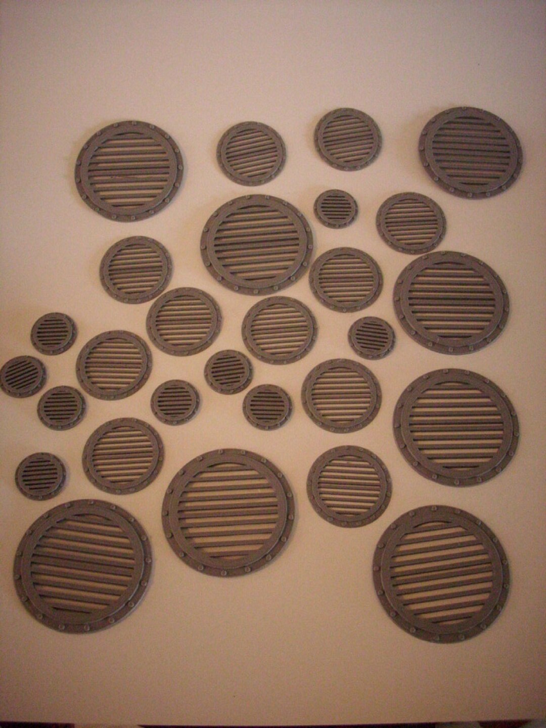 28mm Tabletop Wargaming Vents Kit (round) -[28] Pc - 25mm, 32mm, 40mm ...