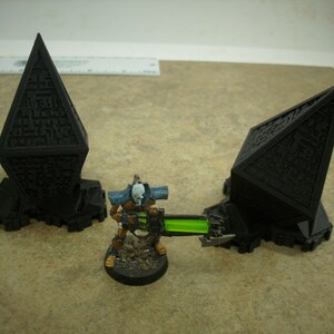 NECRON Style Pyramid Ruin Proxy Available in Lots Perfect for Warhammer ...