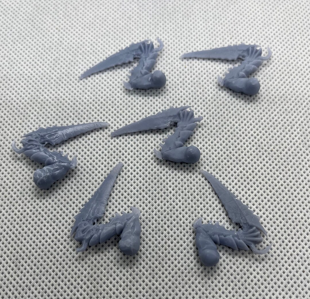 SLA RESIN Kit Bashing REAPER Hellblade Claws 28mm Tabletop Wargaming ...