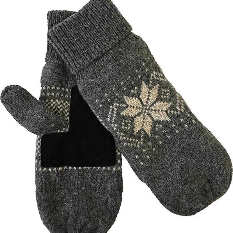 Mens Wool Mittens - Etsy