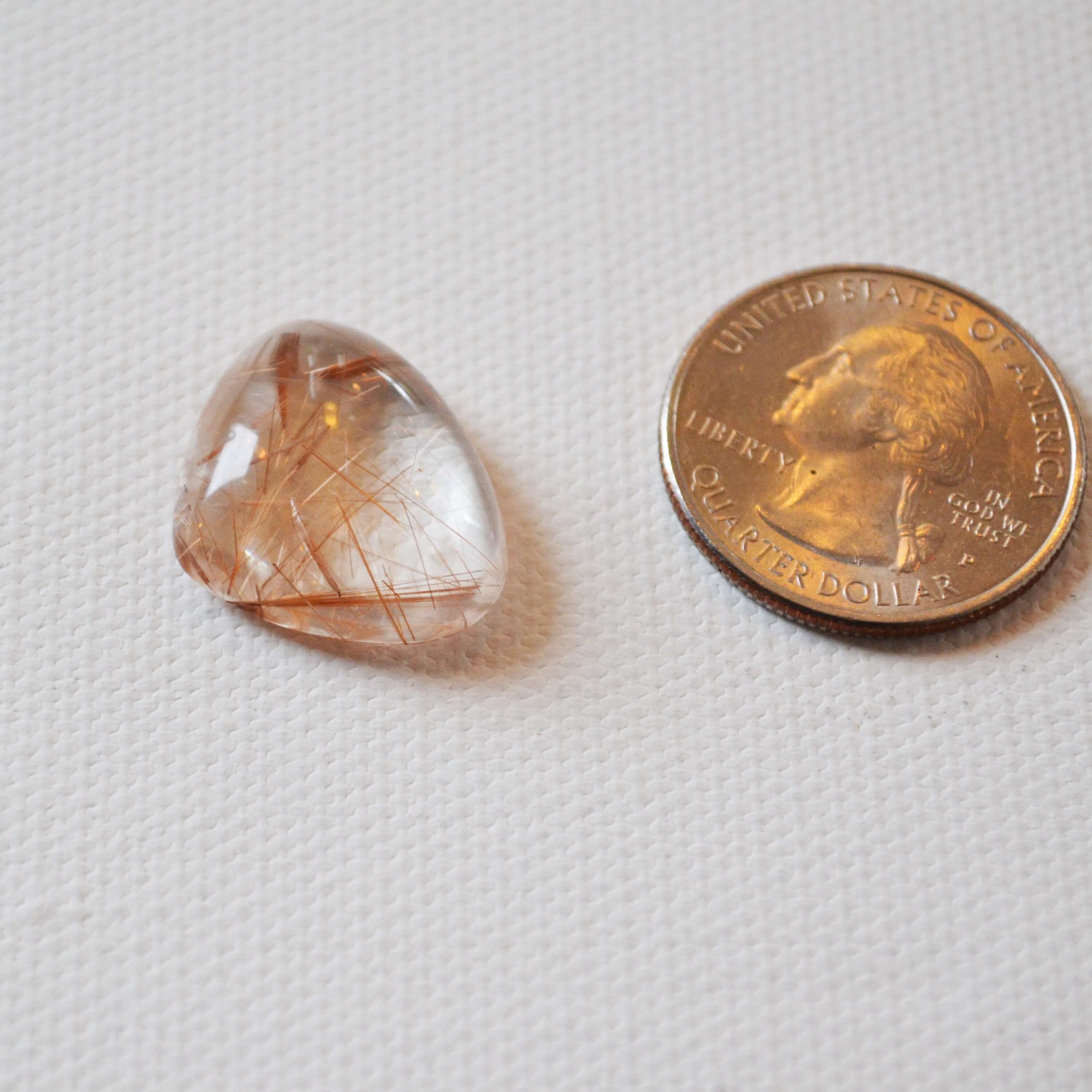 Rutilated Quartz Cabochon Rutilated Clear Quartz Gemstone - Etsy Sweden