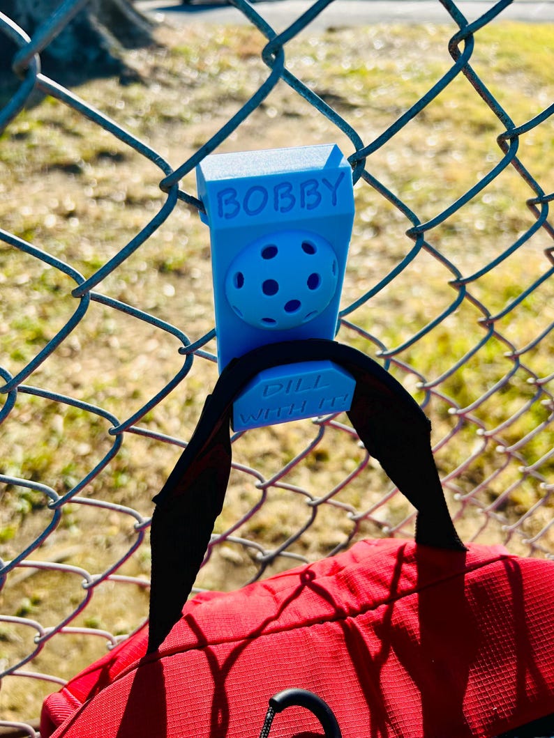 Personalized Pickleball Bag Hook With Name and Pun - Etsy Australia