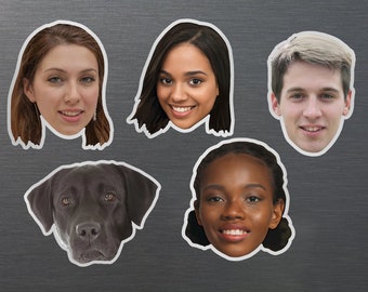 Custom Face Magnets | Personalized Face Magnet | Custom Photo Magnet ...