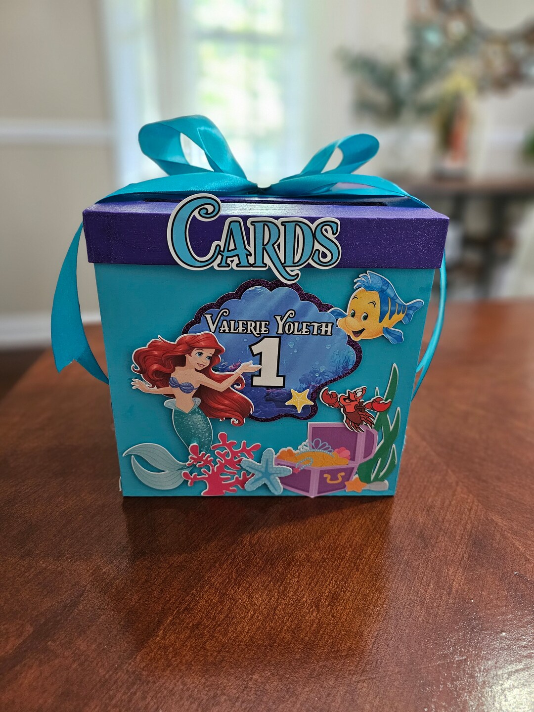 Mermaid Card Box - Etsy
