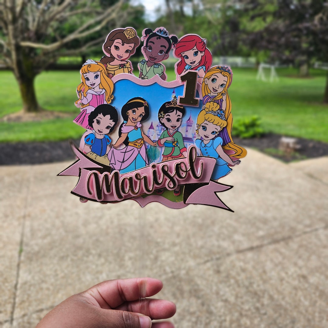 Baby Princess Cake Topper - Etsy