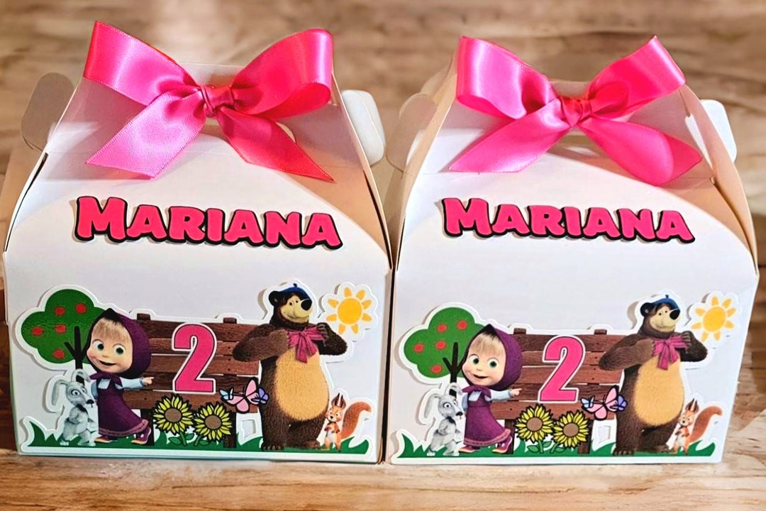 Masha and Bear Candy Box - Etsy