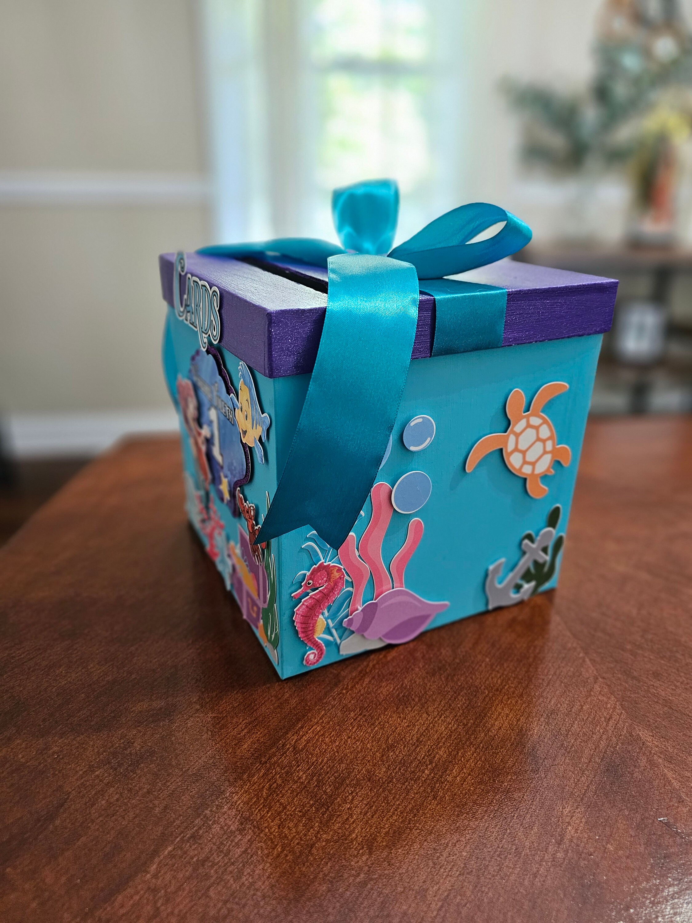 Mermaid Card Box - Etsy