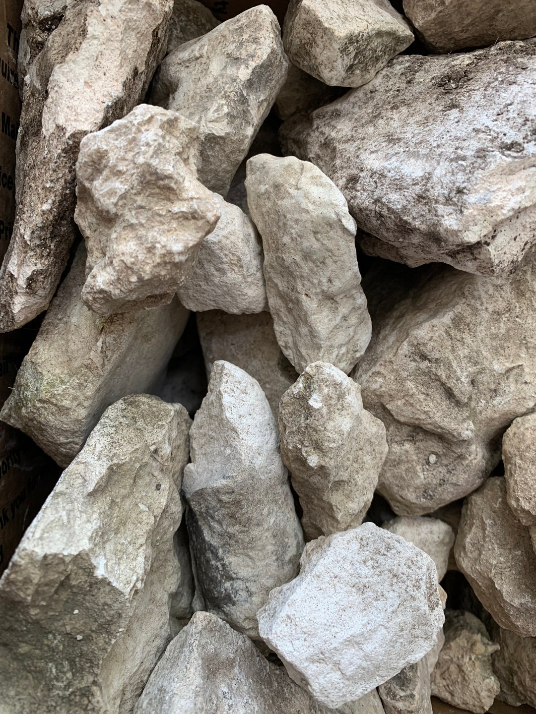 Limestone Rocks: Soil Conditioner, Aquarium, Terrarium - Etsy
