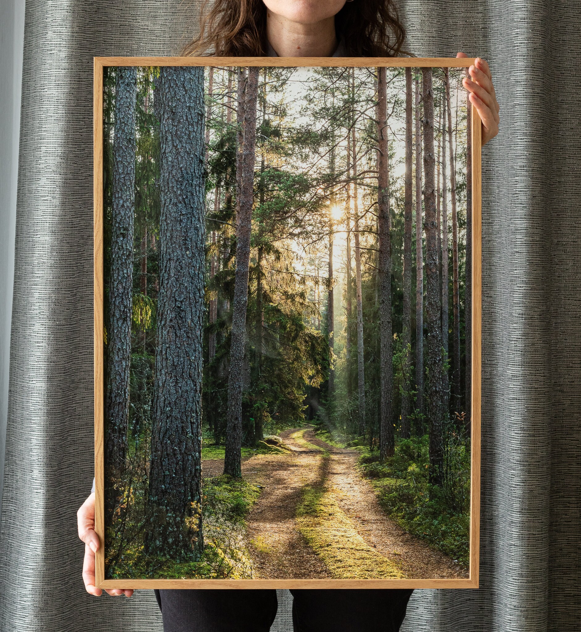 Forest Print Digital Download Forest Printable Wall Art Home Wall Decor ...