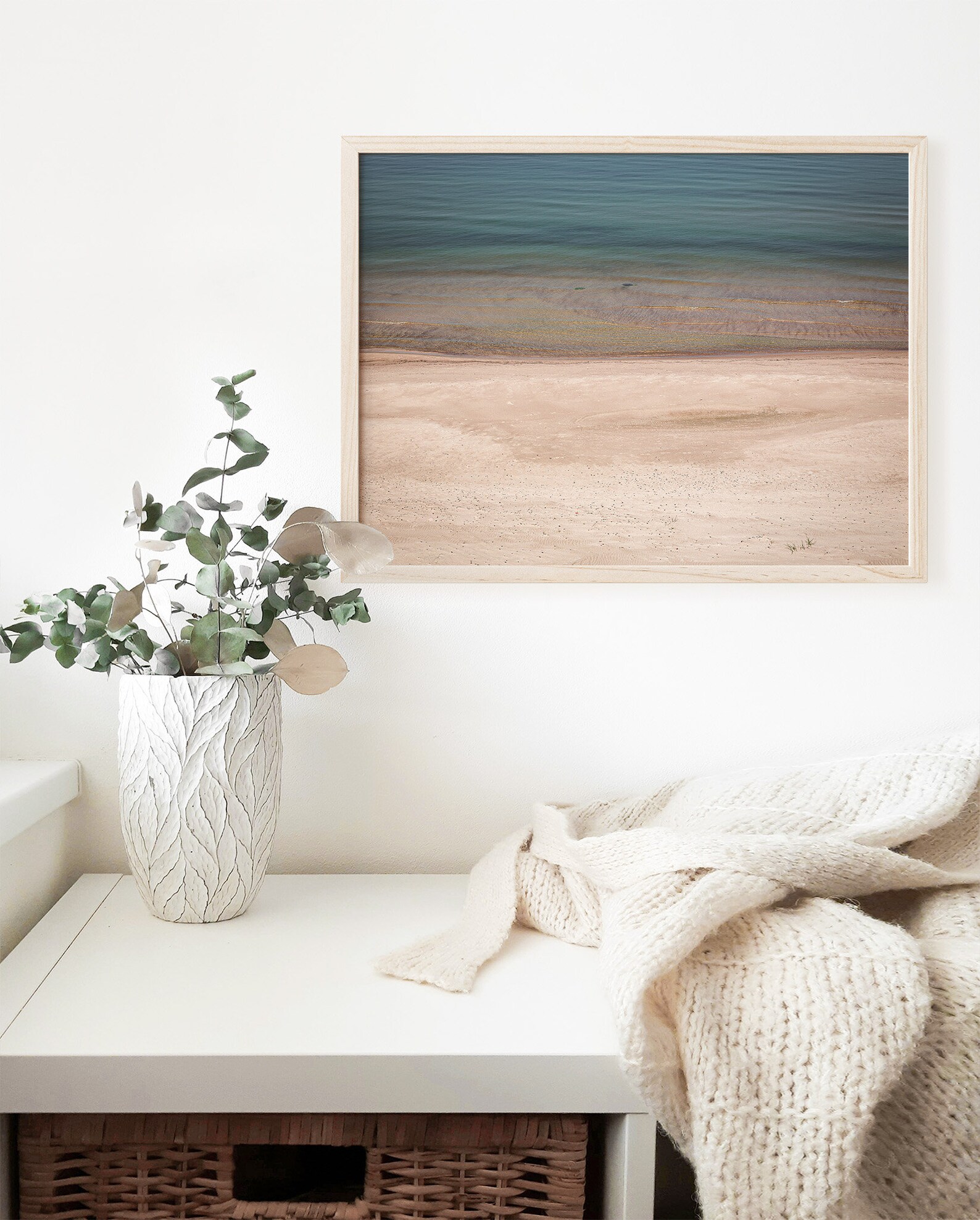 Seaside Minimal Digital Download Wall Art Home Wall Decordigital Print ...