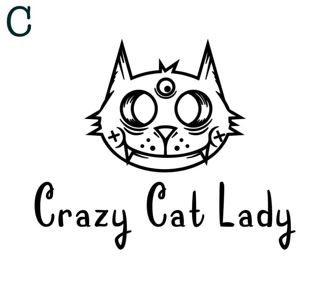 Crazy cat lady decal multiple designs | Etsy