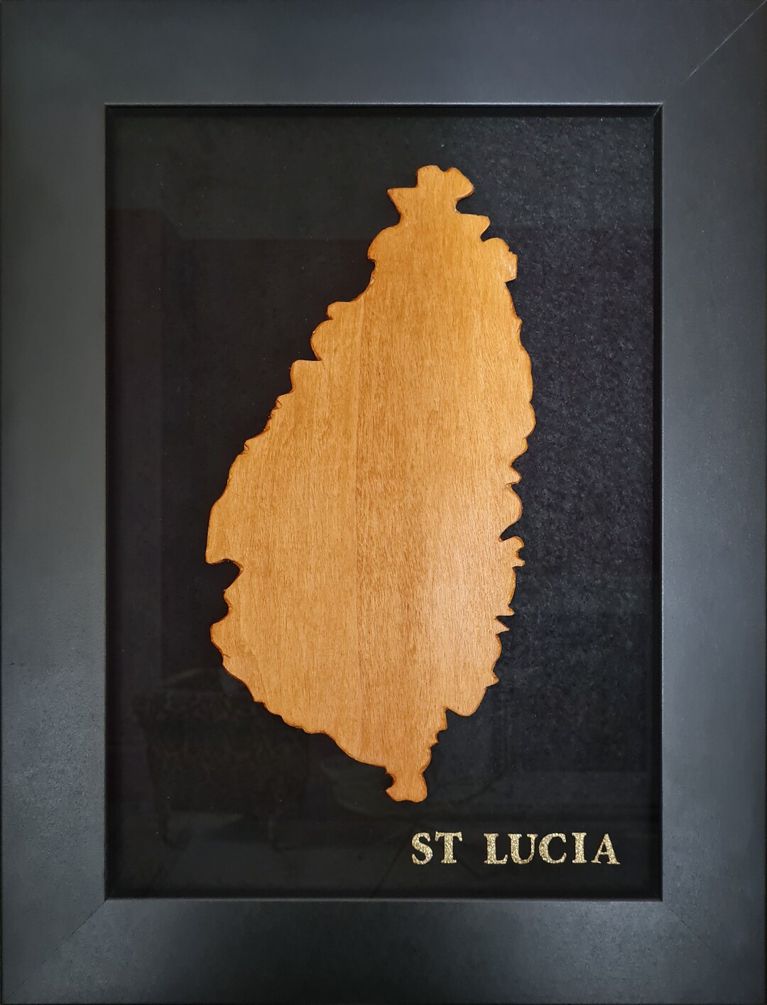 Hand Cut St Lucia Wall Art - Etsy