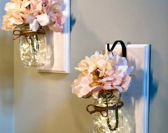 Mason jar decor | Etsy