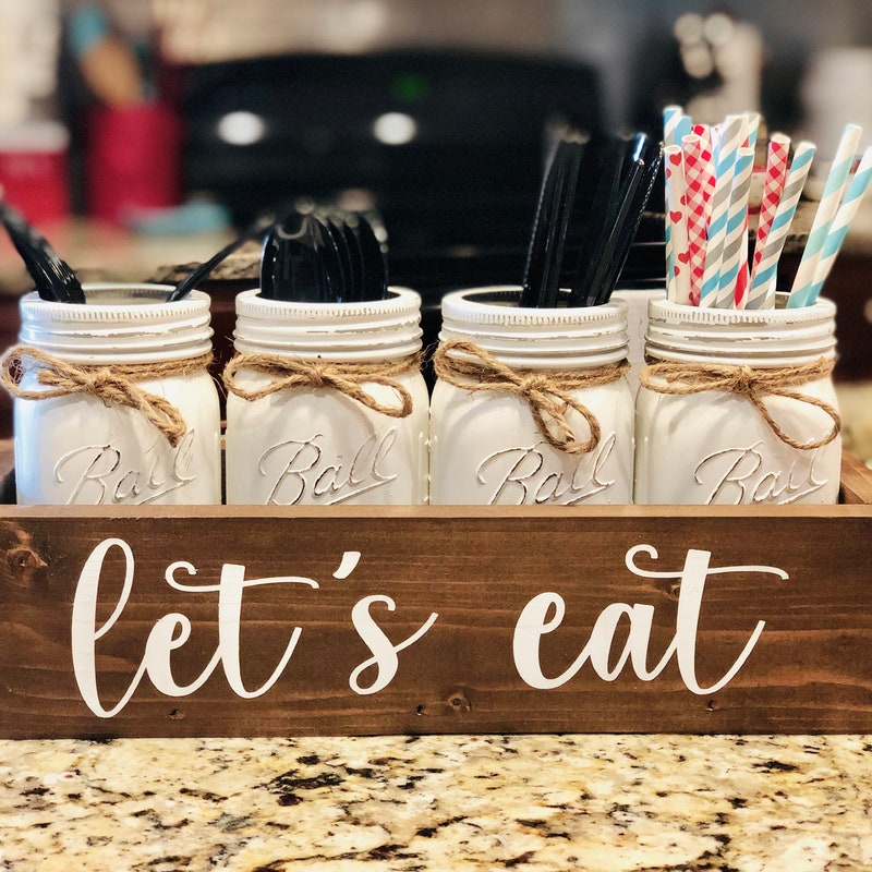 Silverware Caddy - Etsy