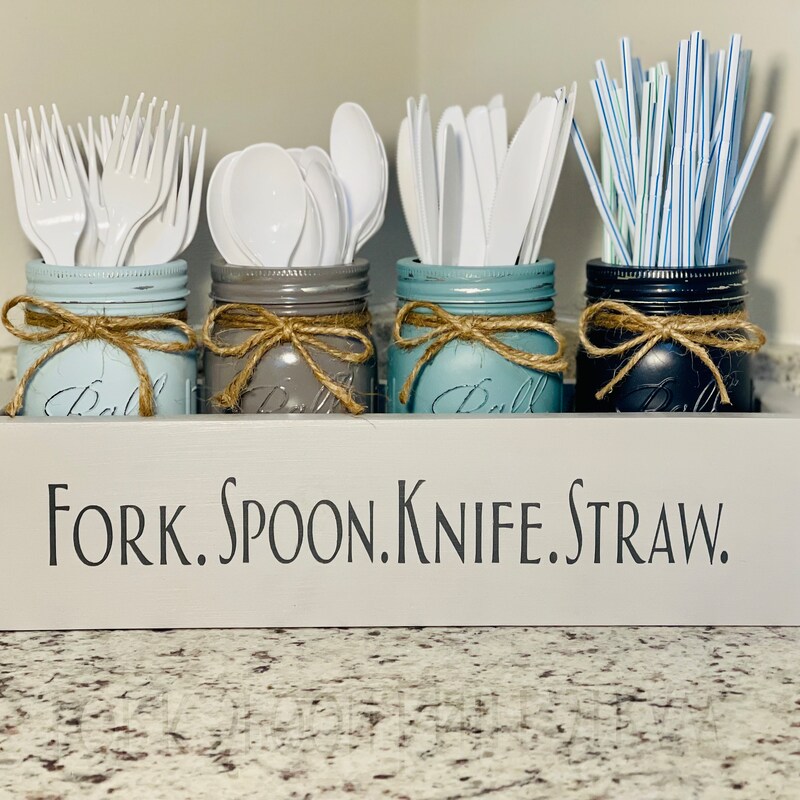 Fork and Knife Holder - Etsy