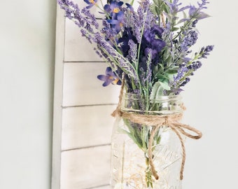 Mason Jar Wall Decor | Etsy